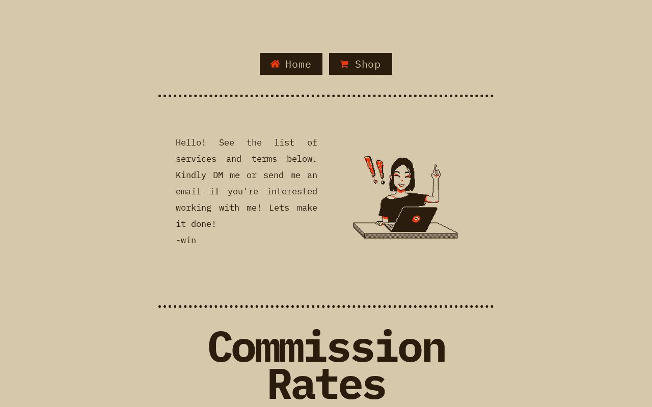 Arts of Win Commissions